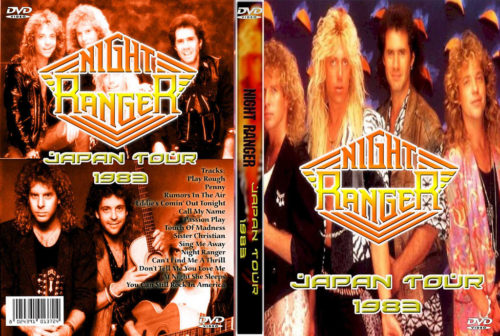 Night Ranger Japan Tour 1983 Videos Dvd Dvd Rock Depot